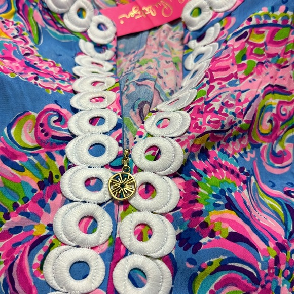 Lilly Pulitzer | Dresses | Nwt Lilly Pulitzer Shift Dress Multiblue ...